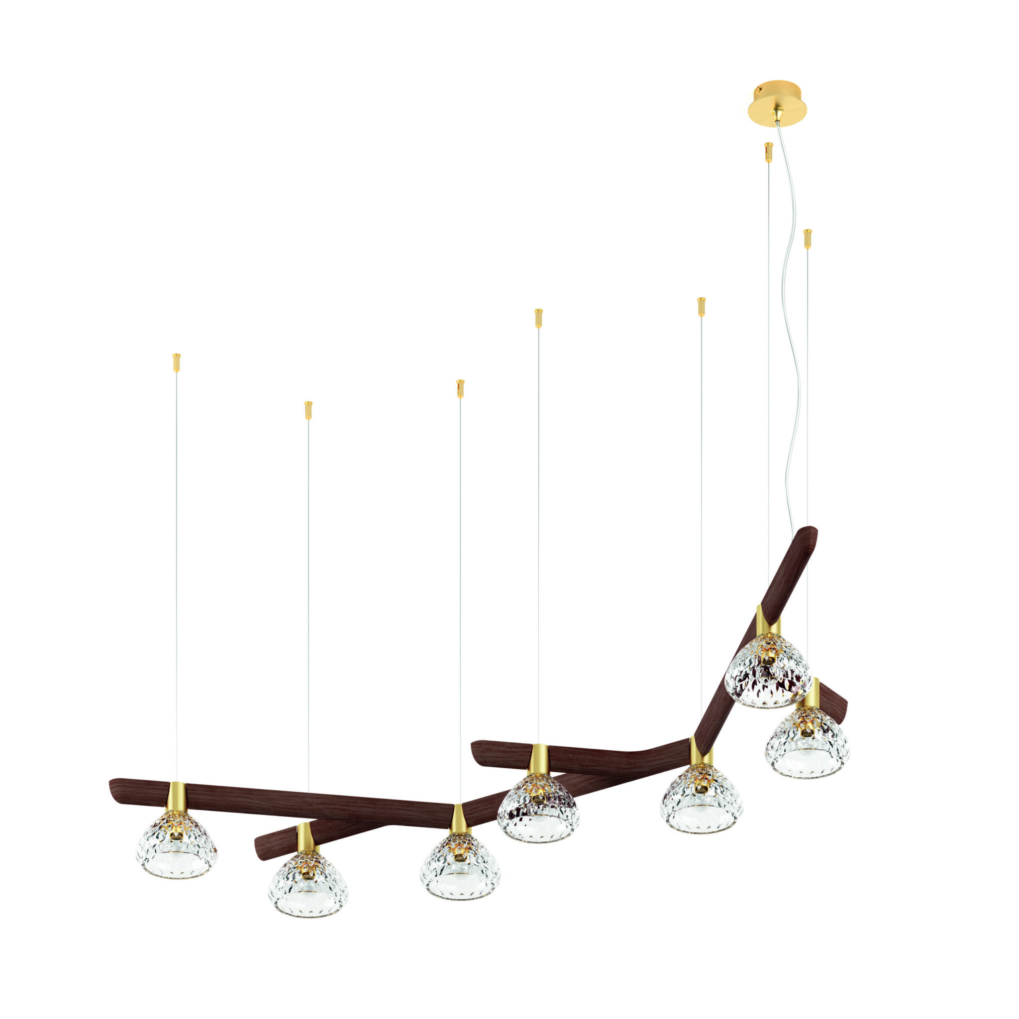 Buy St-Louis Folia Modular 7-Light 45° Sconce or Pendant at Bright on ...