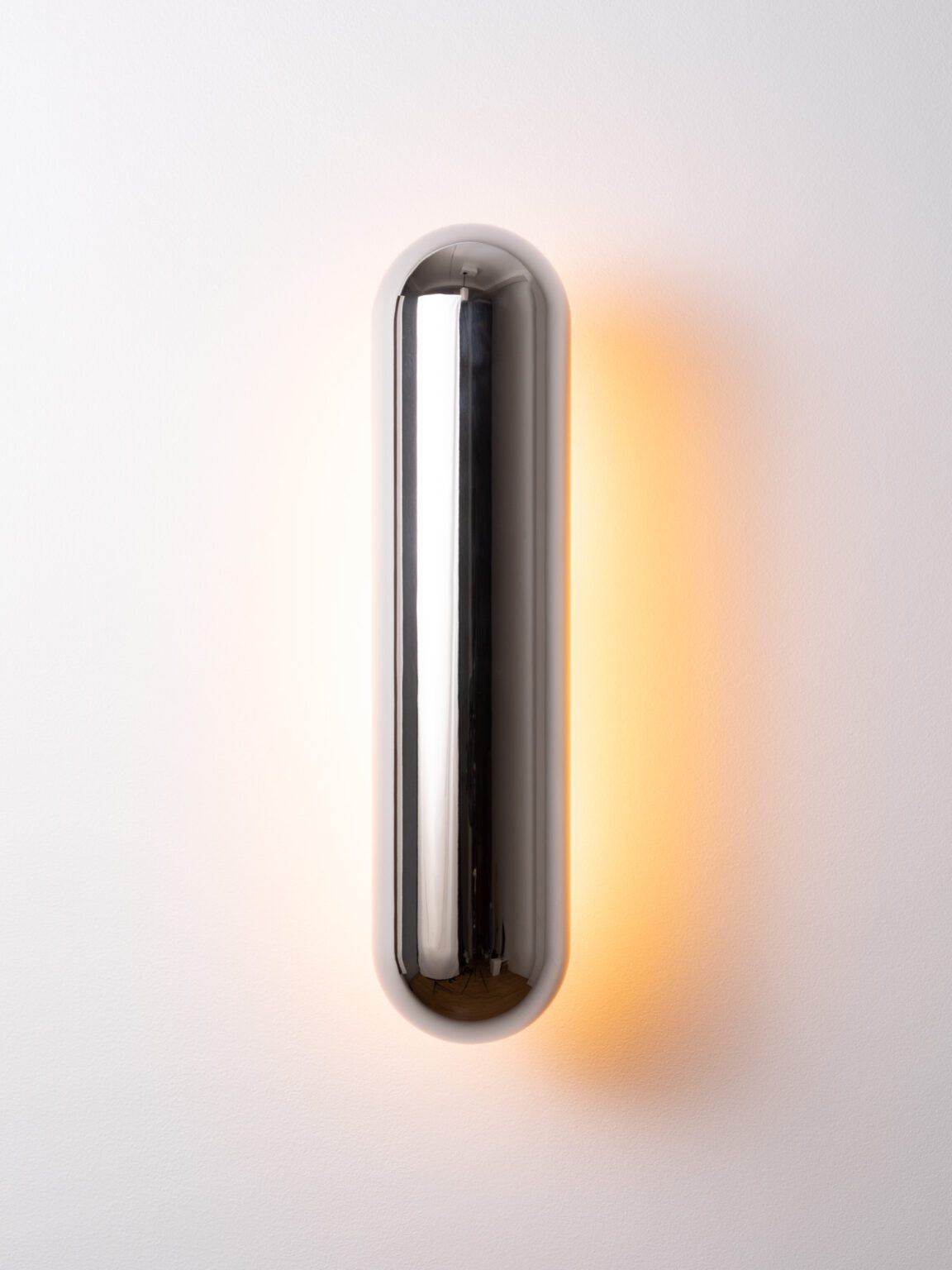 Buy Ozone Gélule sconce by Joseph Dirand - Nickel at Bright on Presidio